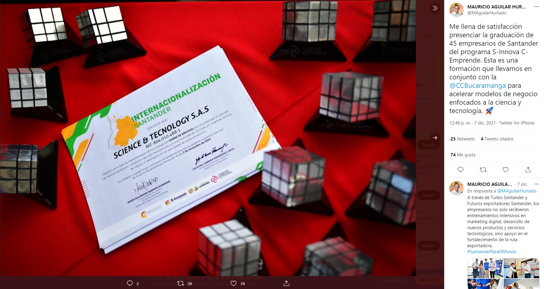 Blog - Programa S-Innova C-Emprende | SCITECH | Science & Technology ...